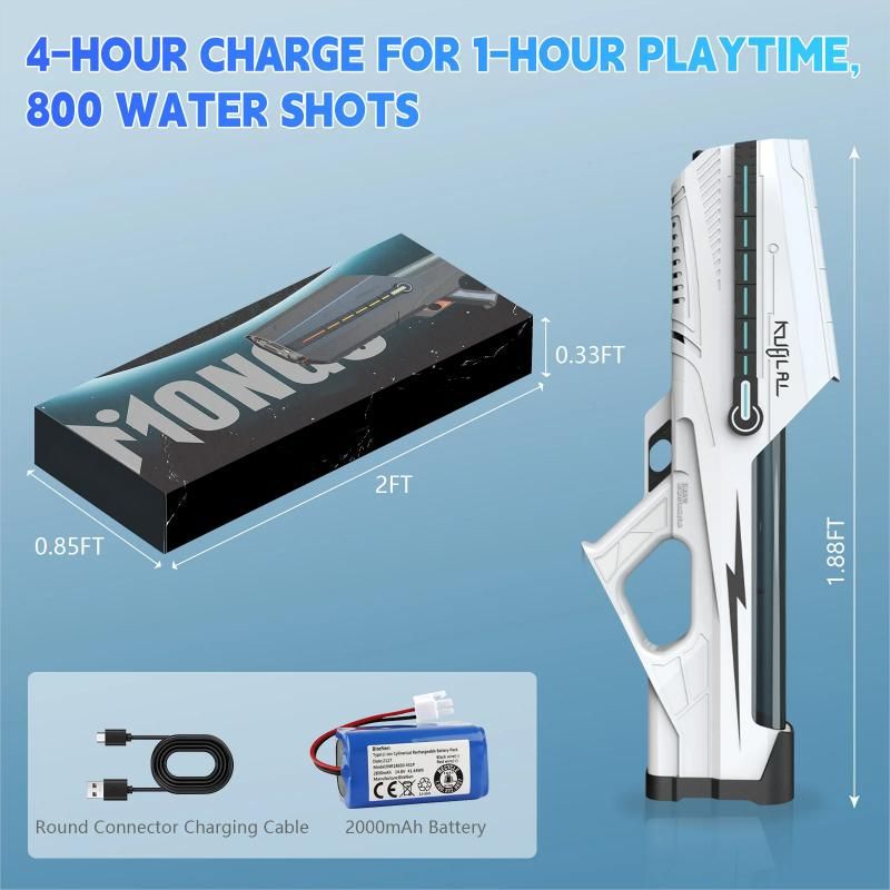 New sci-fi water gun with explosive popularity overseas, fast delivery ...