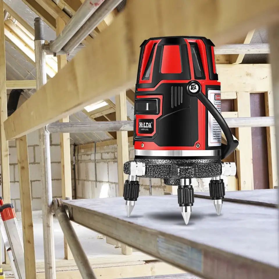 5 row green 360 automatic leveling floor automatic rotating cross ...