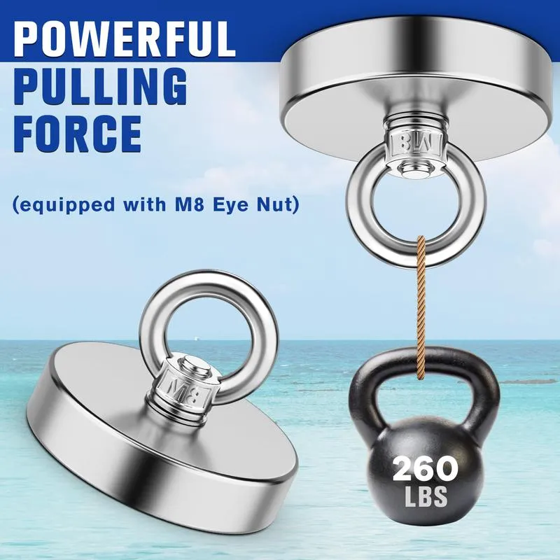 Super Strong Neodymium Magnet for Epic Treasure Hunting