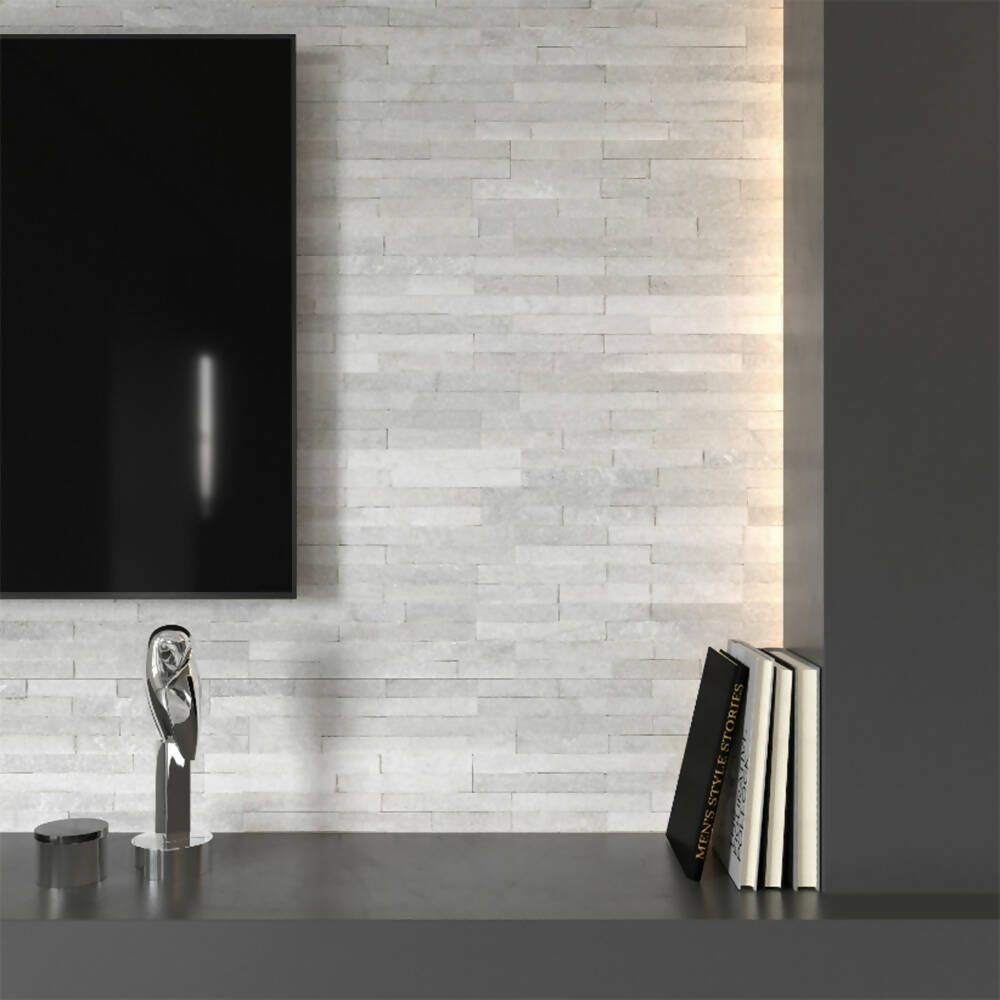 WHITE QUARTZITE SLATE CLADDING TILES Berlin Berlin